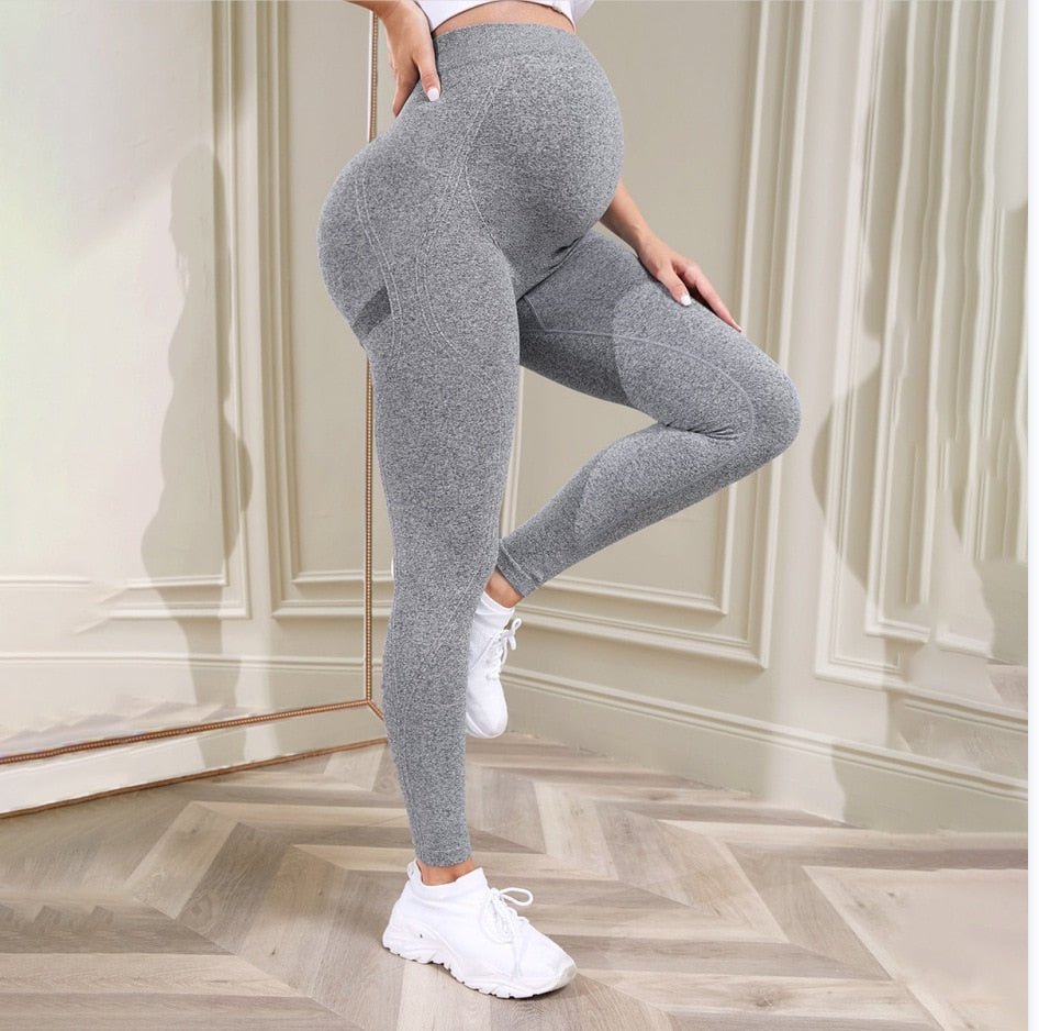 BumpActive Over The Bump Maternity Leggings — Flamin' Fitness