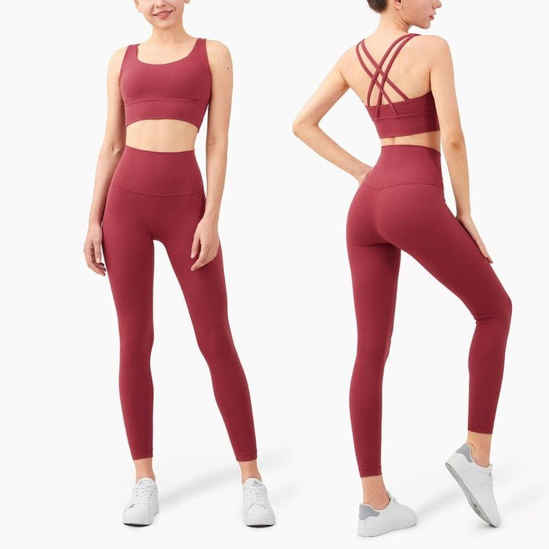 Essentials 2-Piece Gym Set | Women's Gym Sets — Flamin' Fitness
