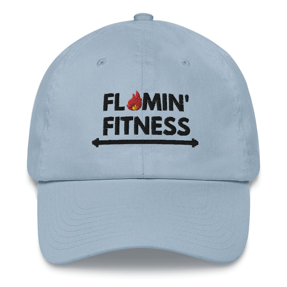 Light Blue Baseball Cap | Hats, Caps & Beanies — Flamin' Fitness