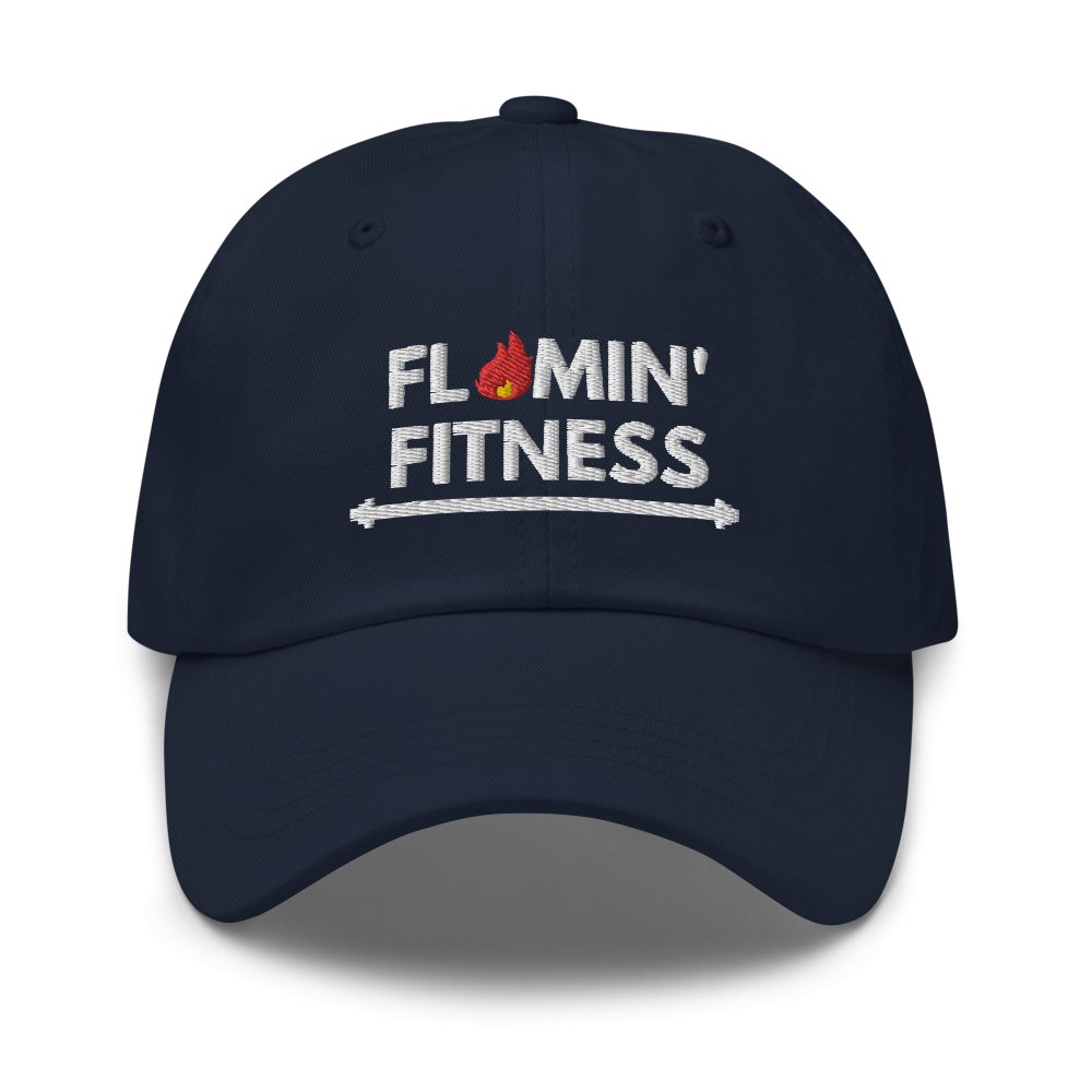 Navy Baseball Cap | Hats, Caps & Beanies — Flamin' Fitness
